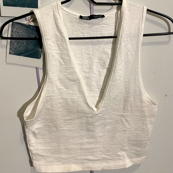Zara | Tops | Zara Ribbed Tank | Poshmark
